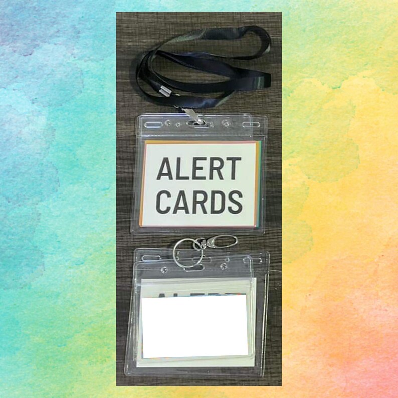 Disability/disorder Medical Alert Cards | Disability/disorder Awareness ...