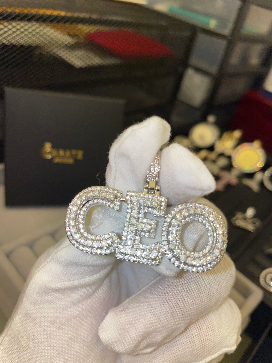 Diamond Ceo Pendant - Etsy