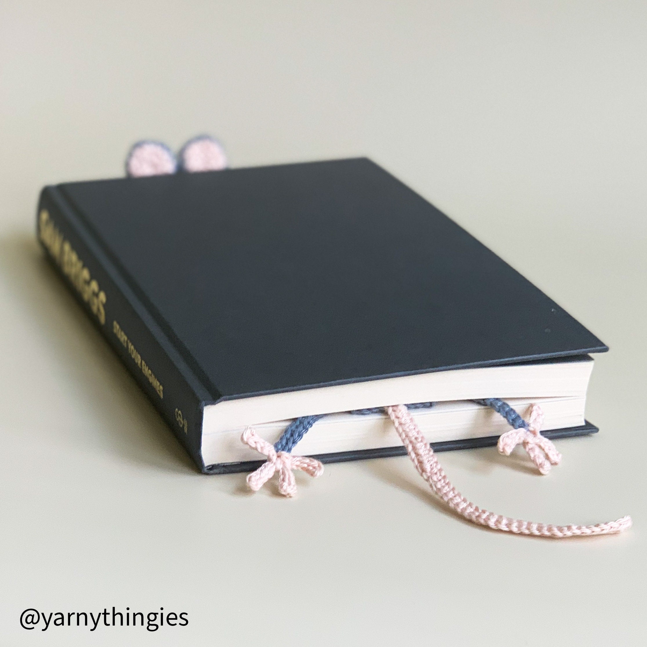 READY TO SHIP Crochet Rat Bookmark "lisa" - Etsy