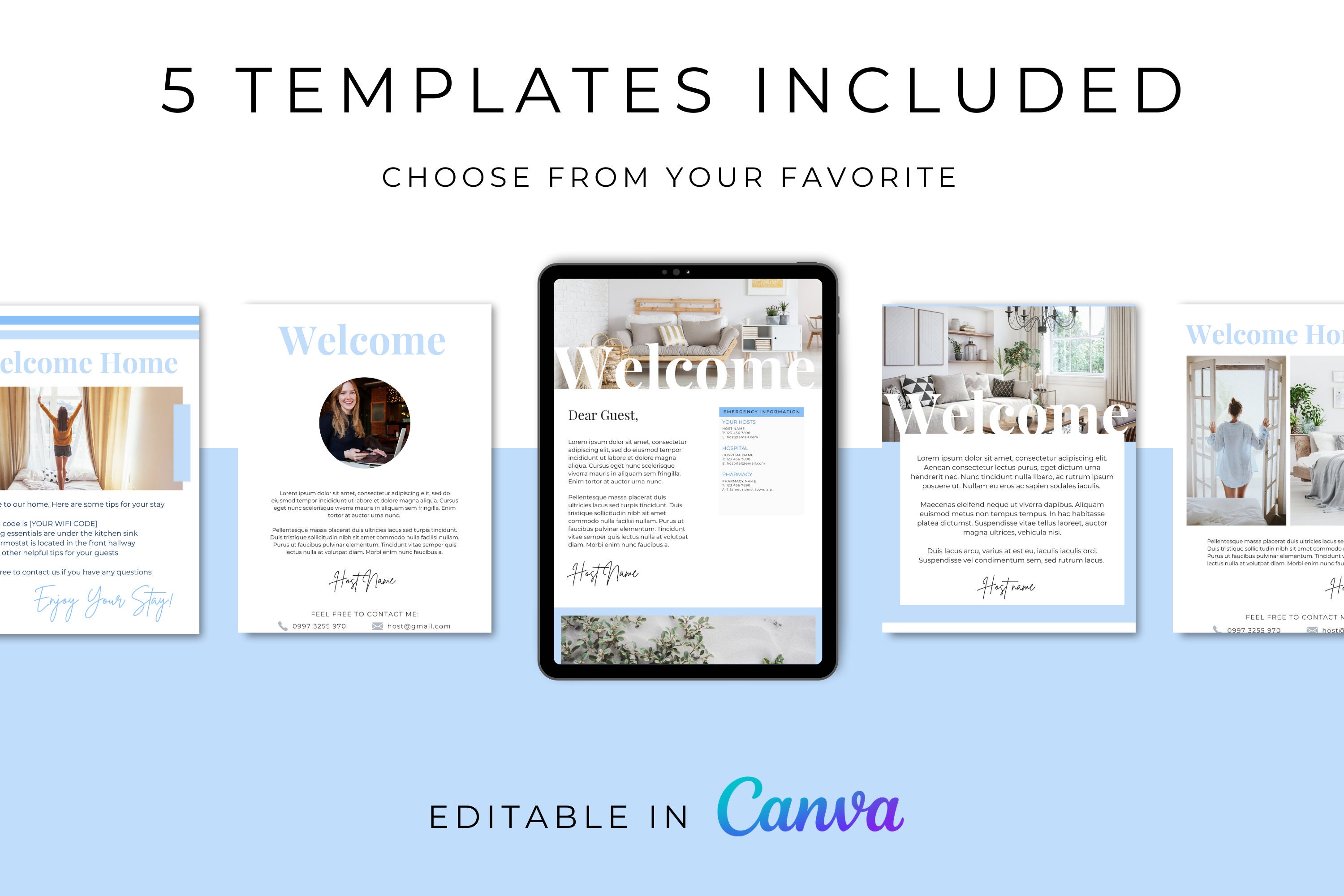 Airbnb Welcome Message, Welcome Letter Template, Air Bnb, VRBO ...