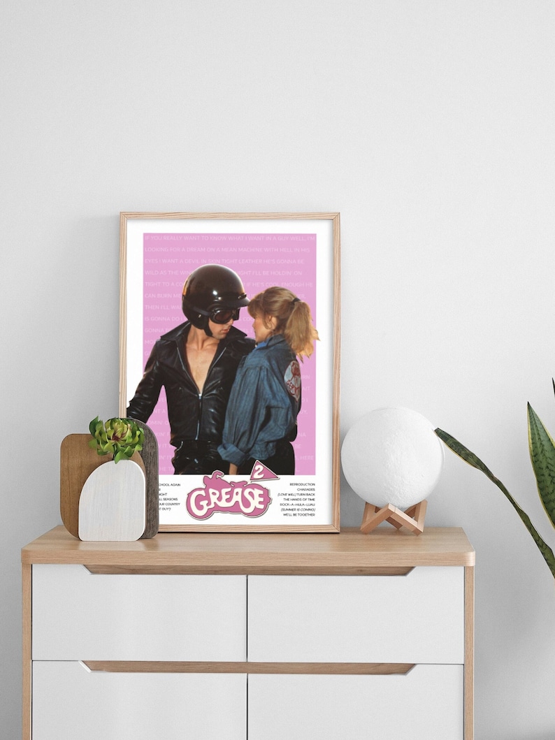 Pink Grease 2 Soundtrack Poster • Digital Download, Digital Print ...