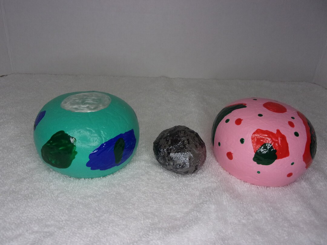 Handmade Squishy Planets and a Handmade Memory Foam Asteroid - Etsy