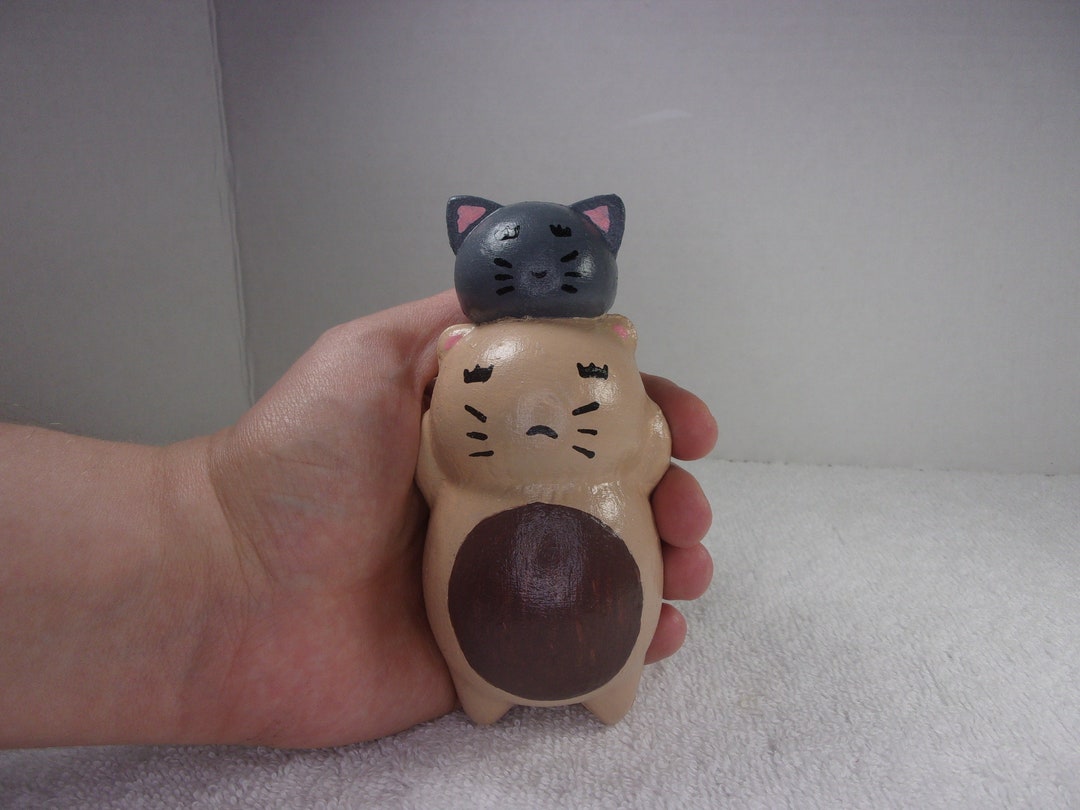 Handcrafted Cat Stack Squishy - Etsy