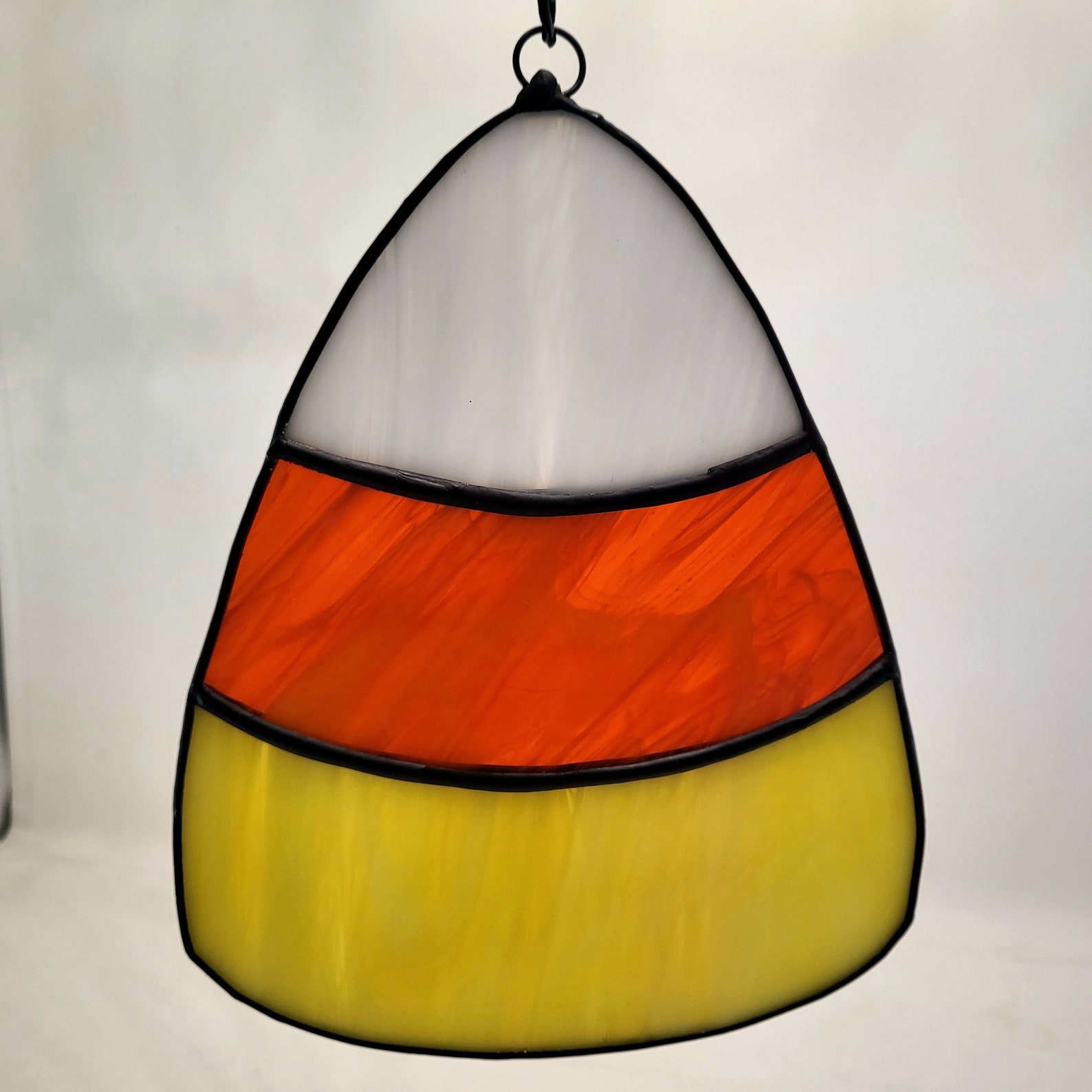 CANDY CORN - Stained Glass Sun Catcher - Etsy