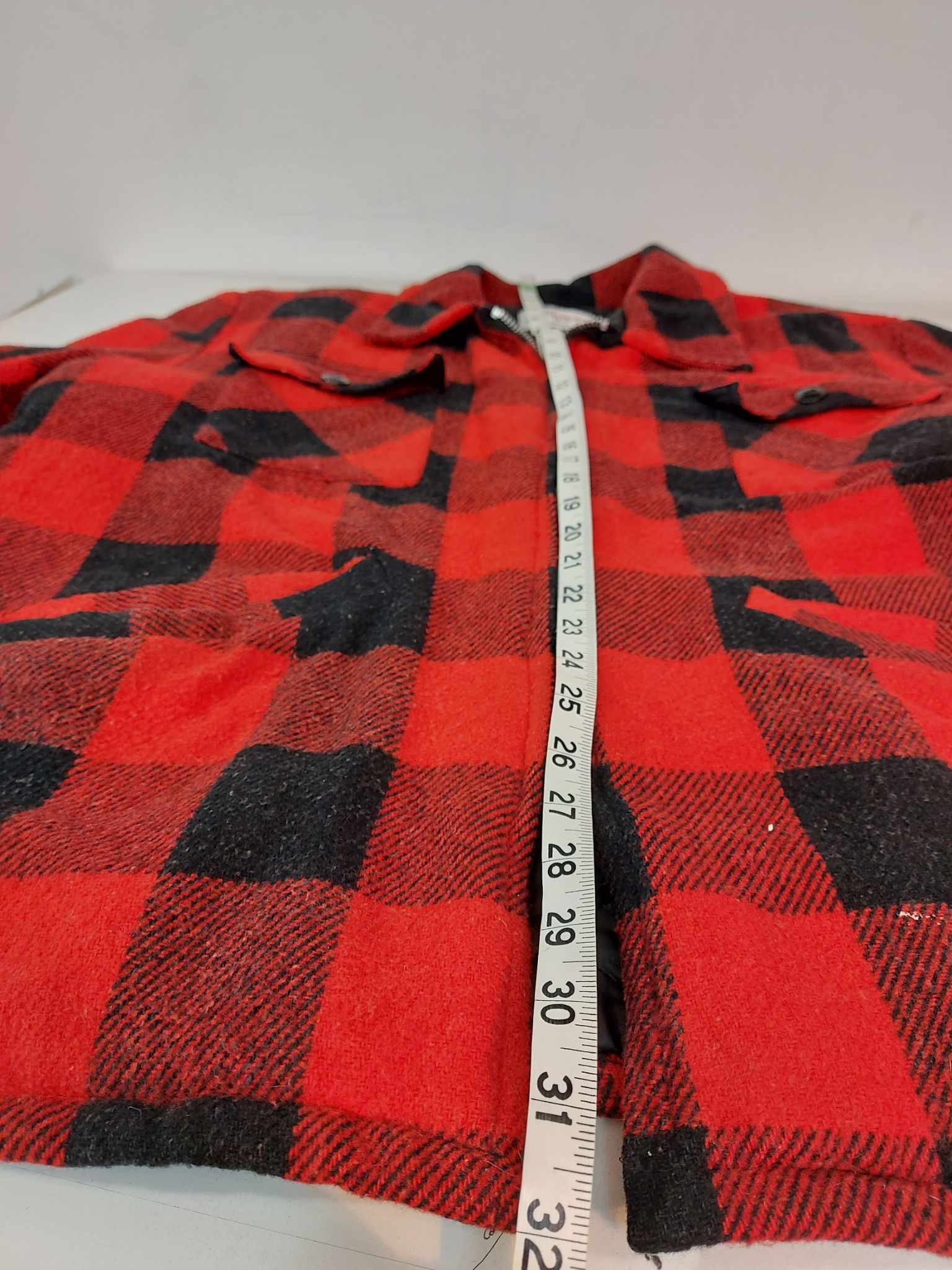 Vintage 1990s Red Lumber Jacket - Etsy