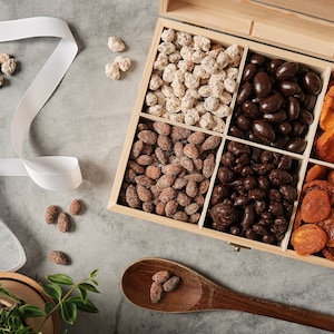 Classic Chocolate Fruit & Nut Gift Box - Etsy