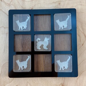 Personalized Tic Tac Toe Board Game - Etsy