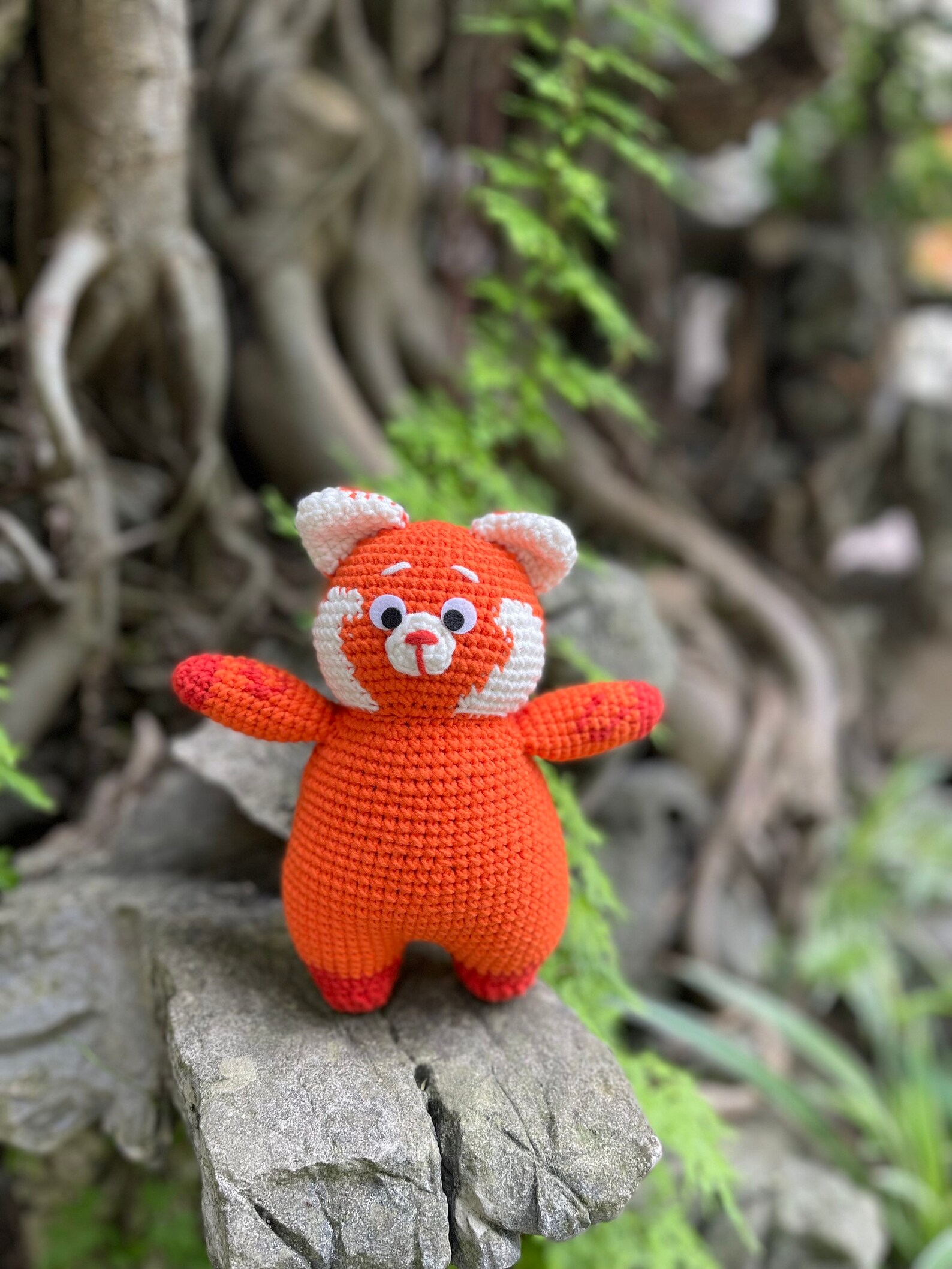 Red Panda Crochet Crochet Red Panda Amigurumi Red Panda Red - Etsy
