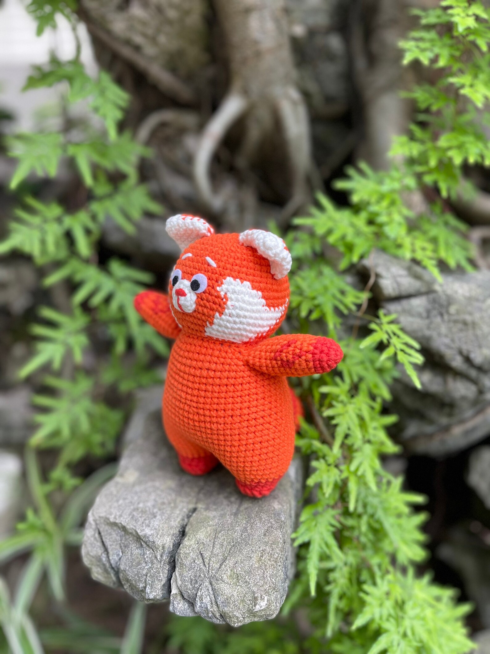 Red Panda Crochet Crochet Red Panda Amigurumi Red Panda Red - Etsy