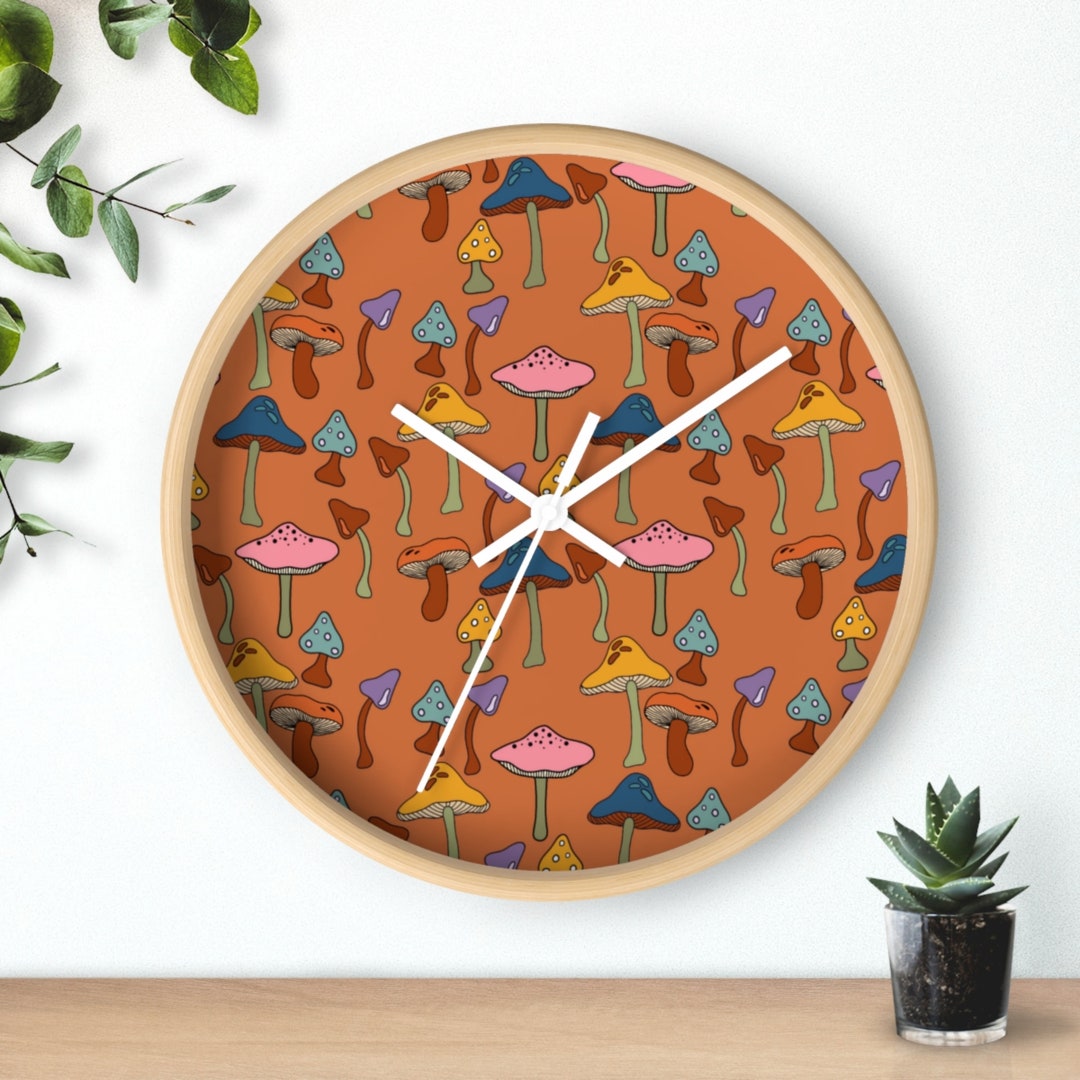 Cottagecore Decor Room Wall Clock / Cute Boho Apartment Decor - Etsy
