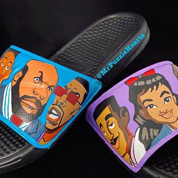 Nike Slides Custom - Etsy
