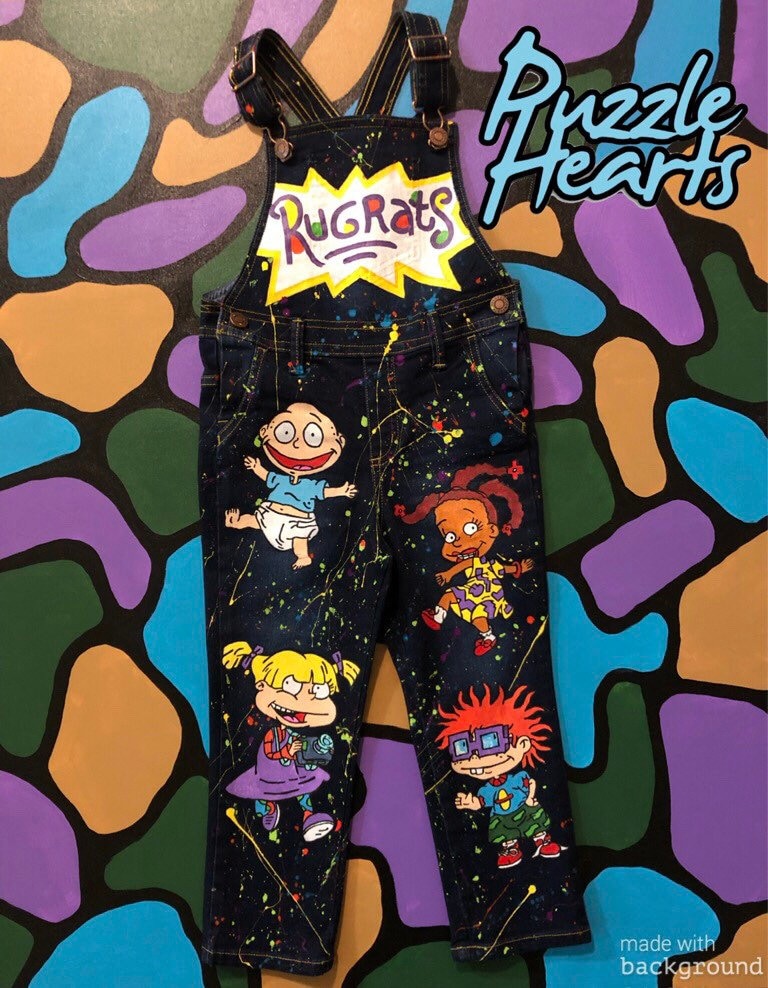 Custom Hand Painted Personalized Denim Outfit - Etsy