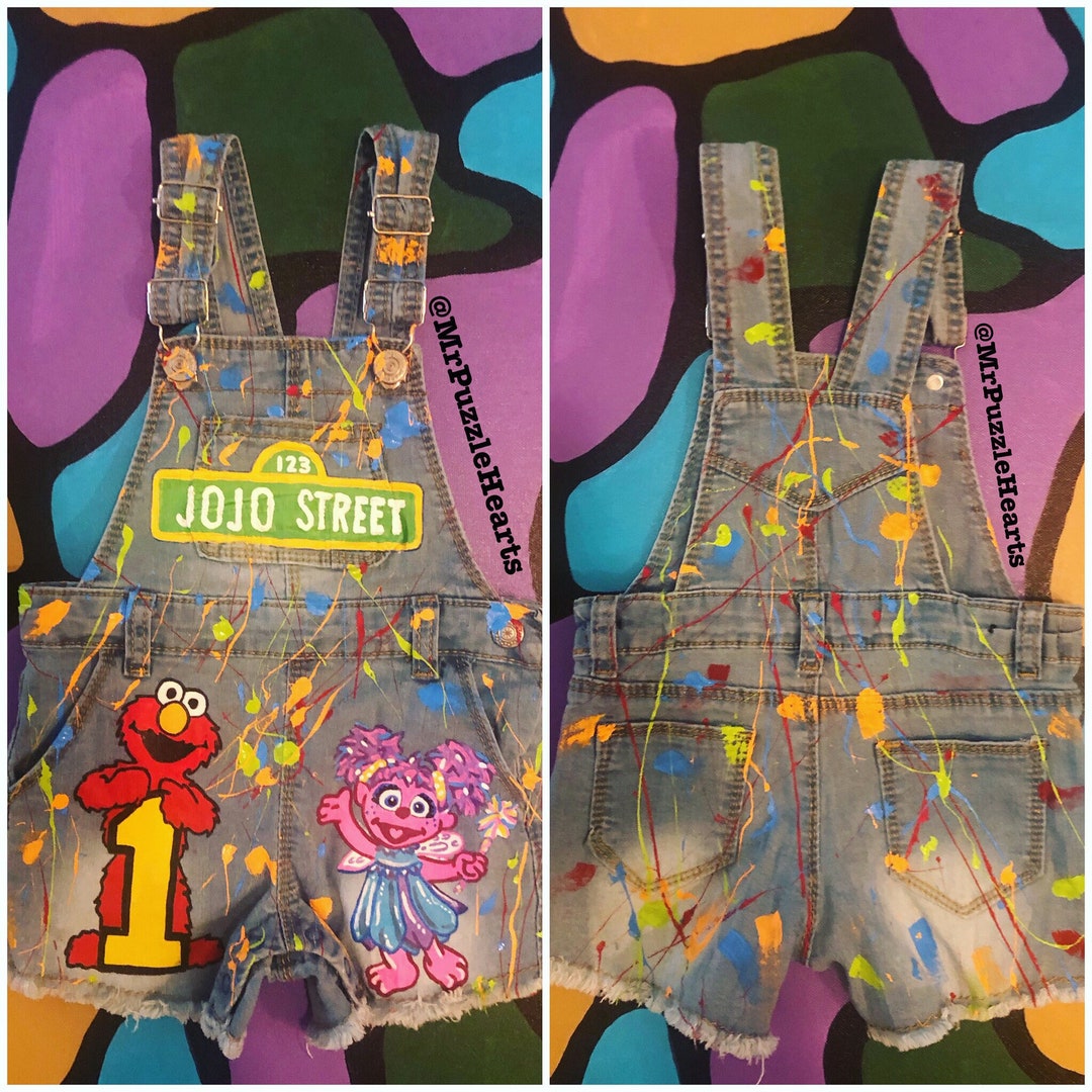 Custom Hand Painted Personalized Denim Outfit - Etsy