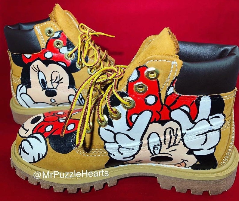 Custom Hand Painted Personalized Youth Timberlands - Etsy