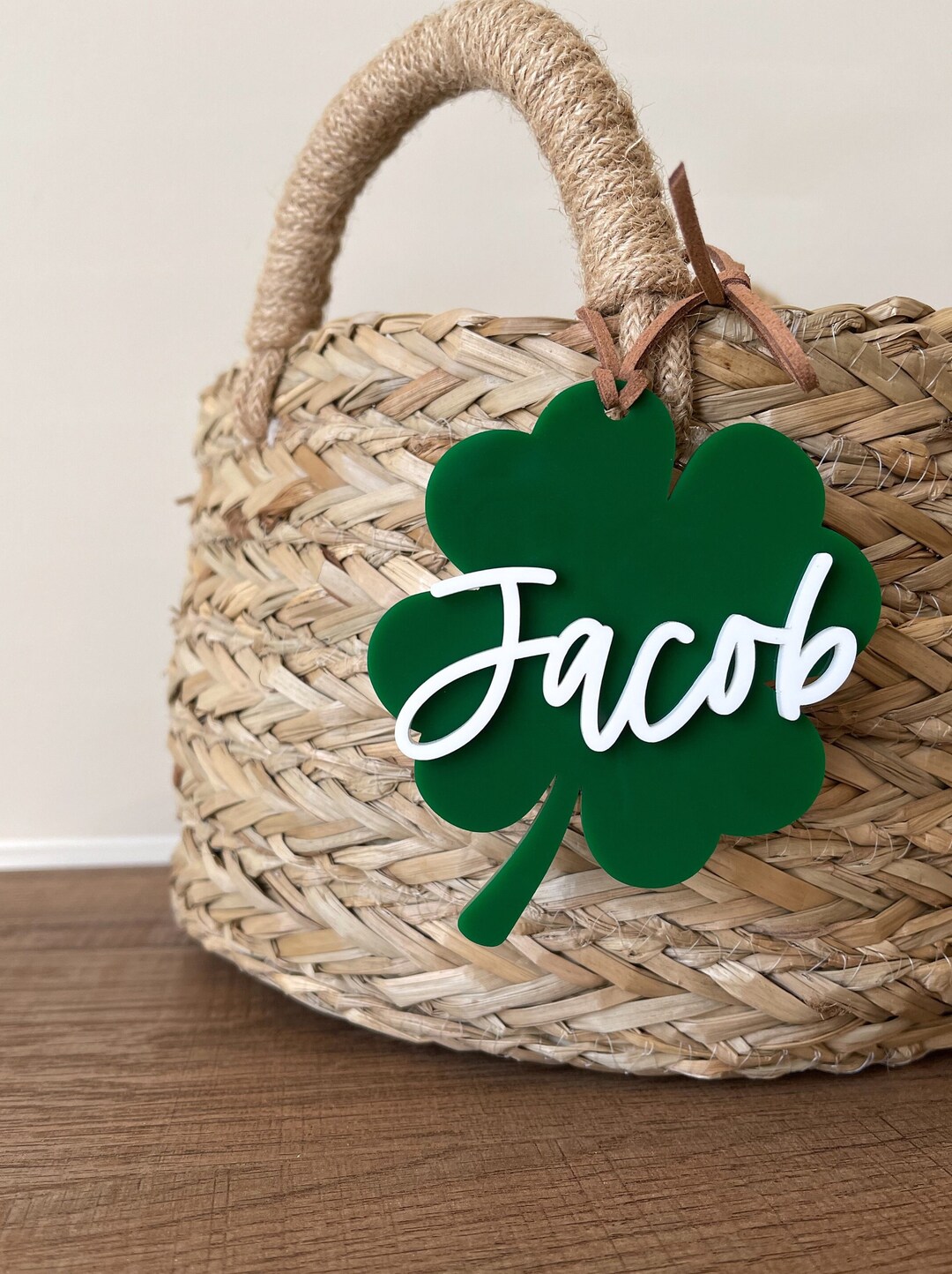 St. Patricks Name Tag Personalized St. Patricks Day Name Tag Gift ...