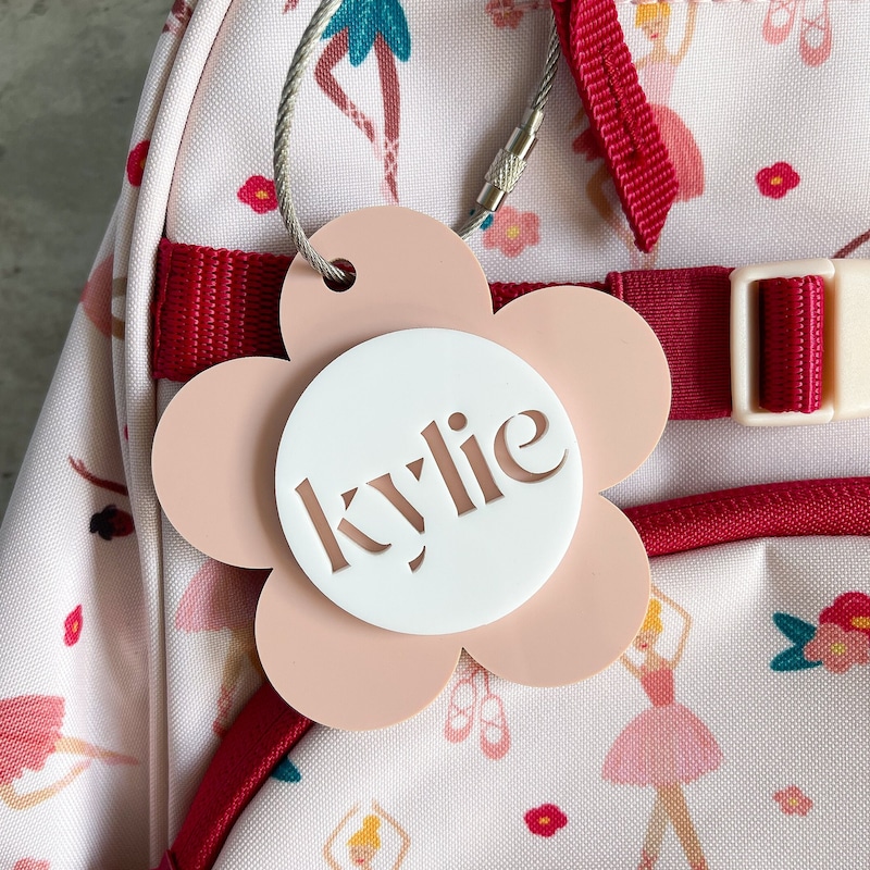 Flower Name Tags - Etsy