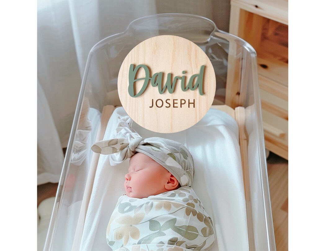 Birth Announcement Sign | Personalized | Stats Sign | Nursery | Baby ...