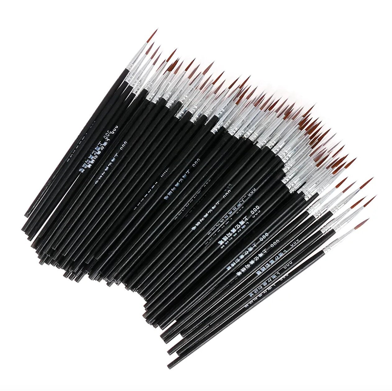 10pcs/set Fine Line Paint Brushes, Detail Painting Brushes, Fine Point ...