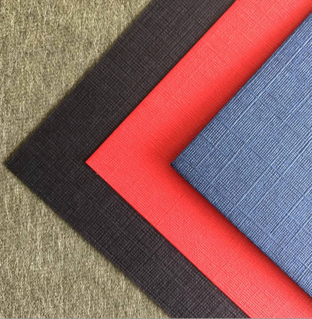 230g Linen Textured Paper A4/A3 Double Sided, Cardstock for Card Making ...