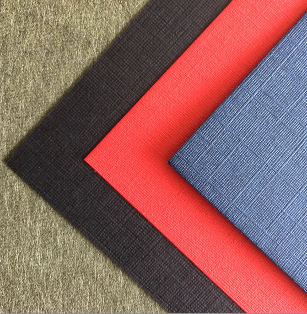 230g Linen Textured Paper A4/A3 Double Sided, Cardstock for Card Making ...