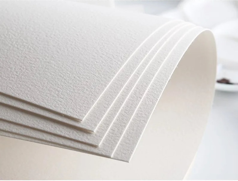Watercolor Paper Set: A4/A3, 300gsm, 20 Sheets, 100% Cotton - Perfect ...