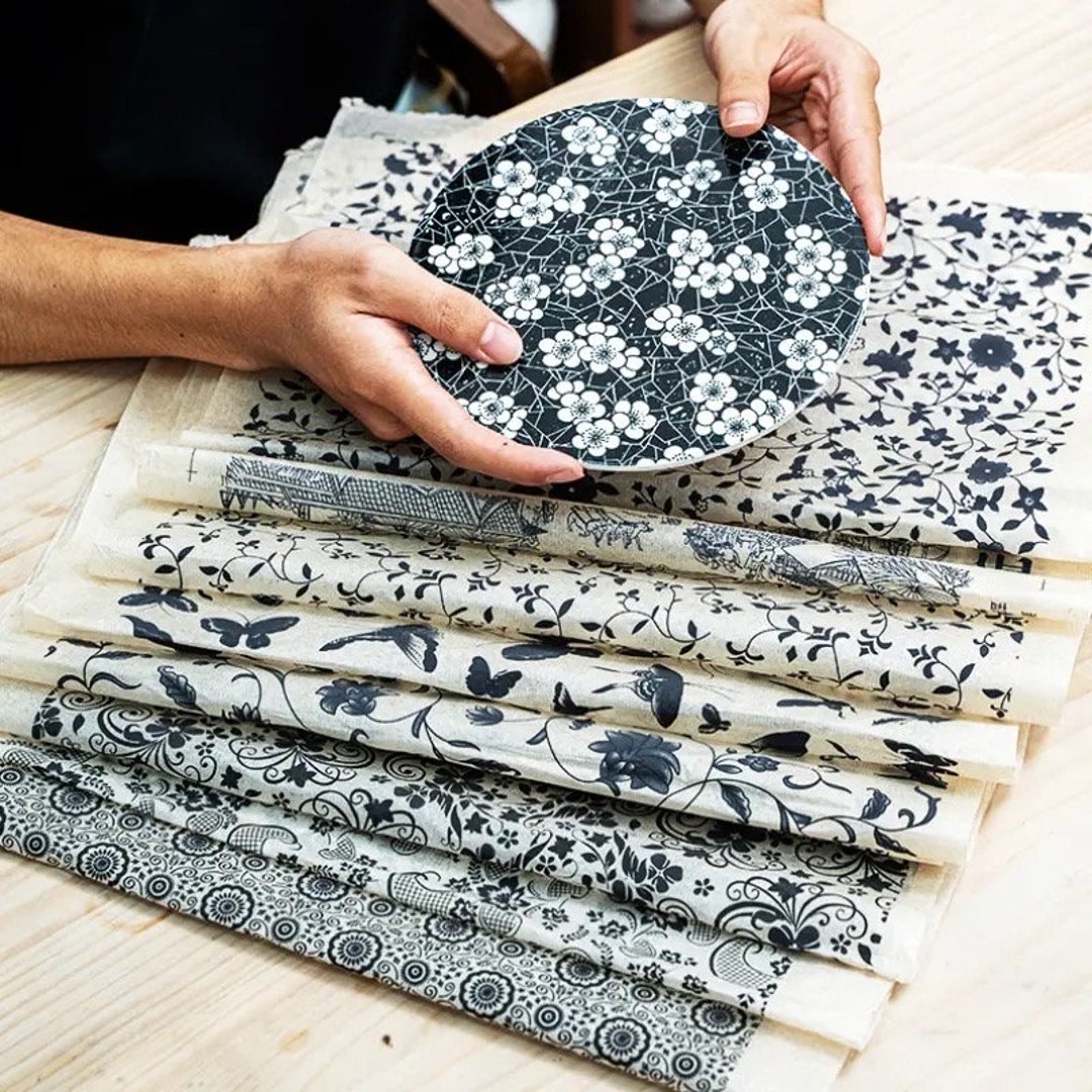 Pottery Ceramics Clay Transfer Paper, Glaze Underglaz Paper, Underglaze ...