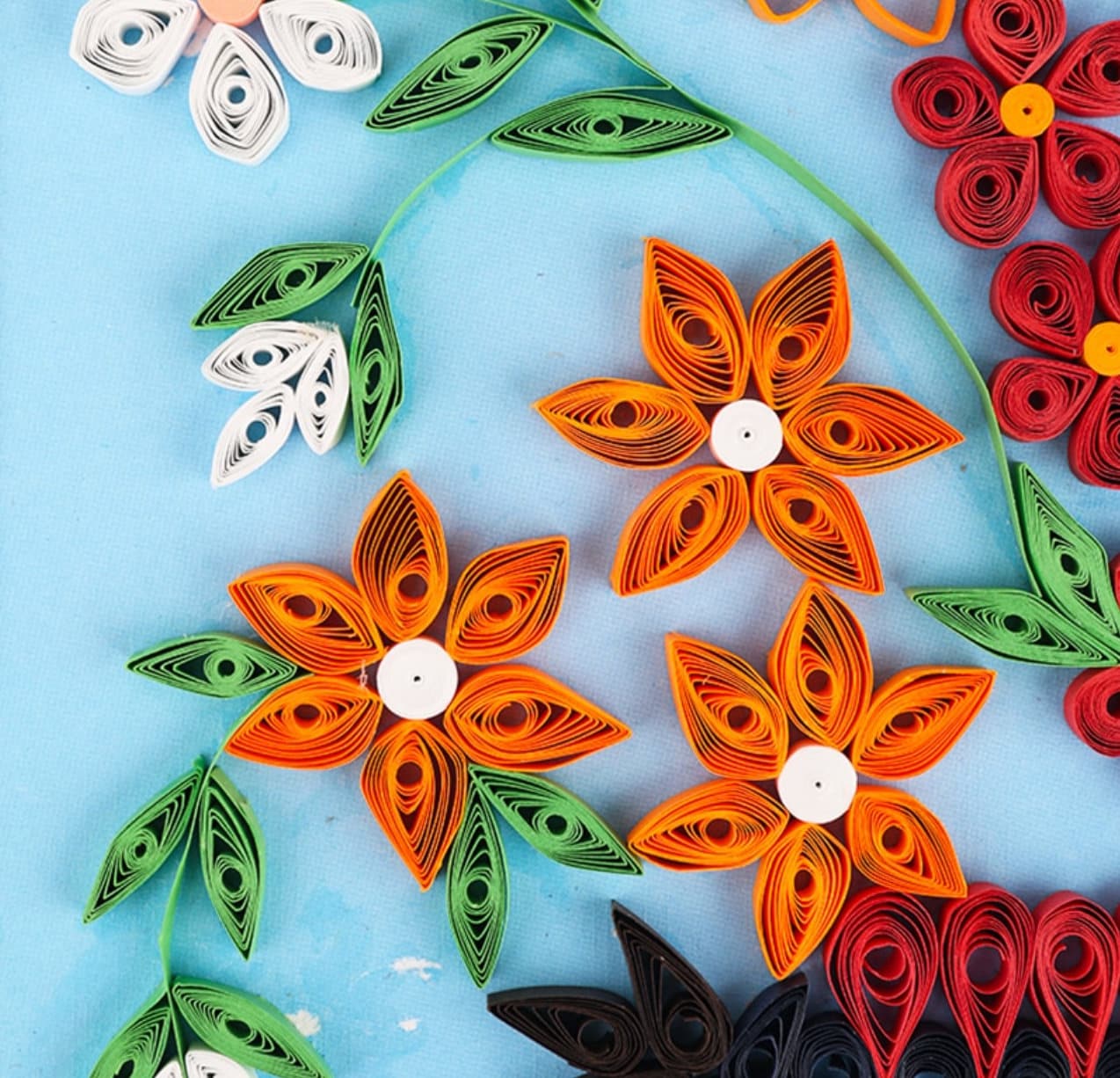 36 Colors 180pcs Rainbow Quilling Paper Strips, Origami Paper, Colored ...