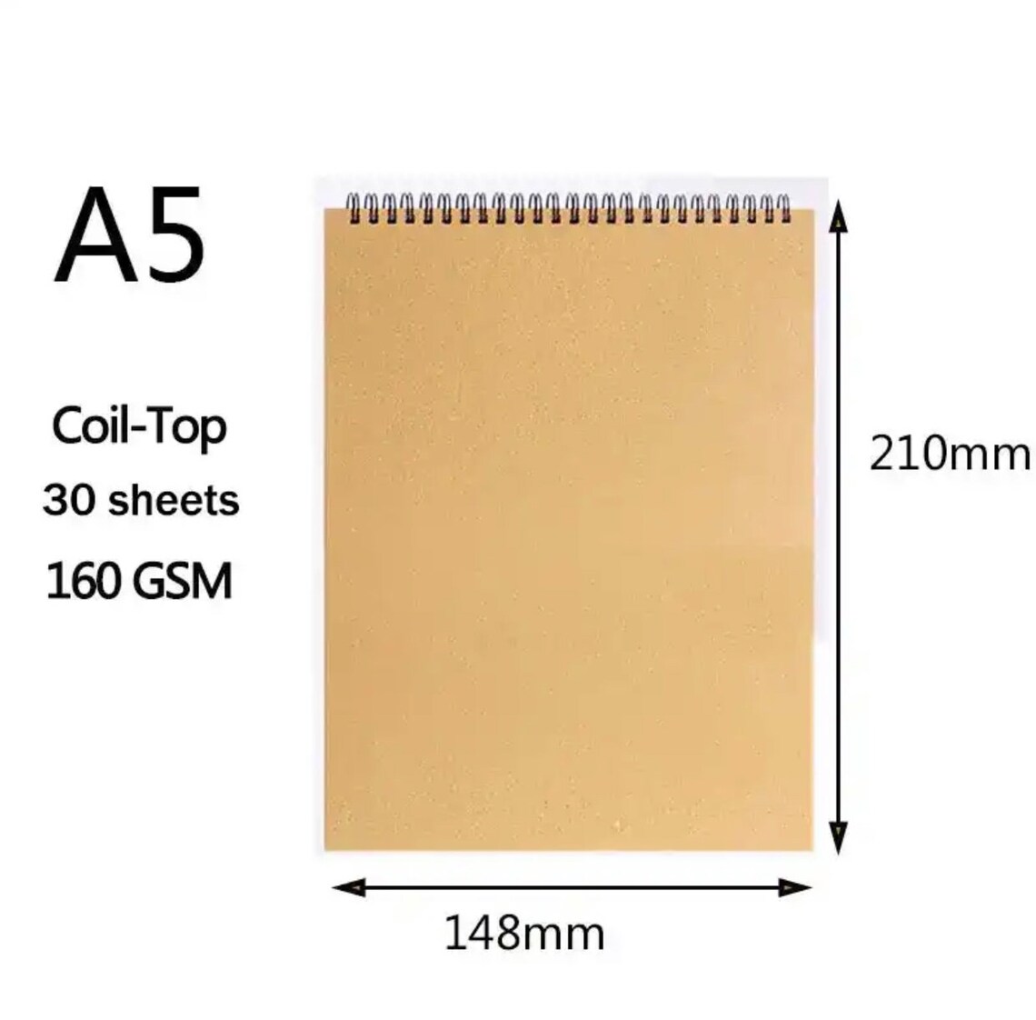 A5/A4 160g Sketchbook for Drawings, Art Sketching Book, Artist Drawing ...