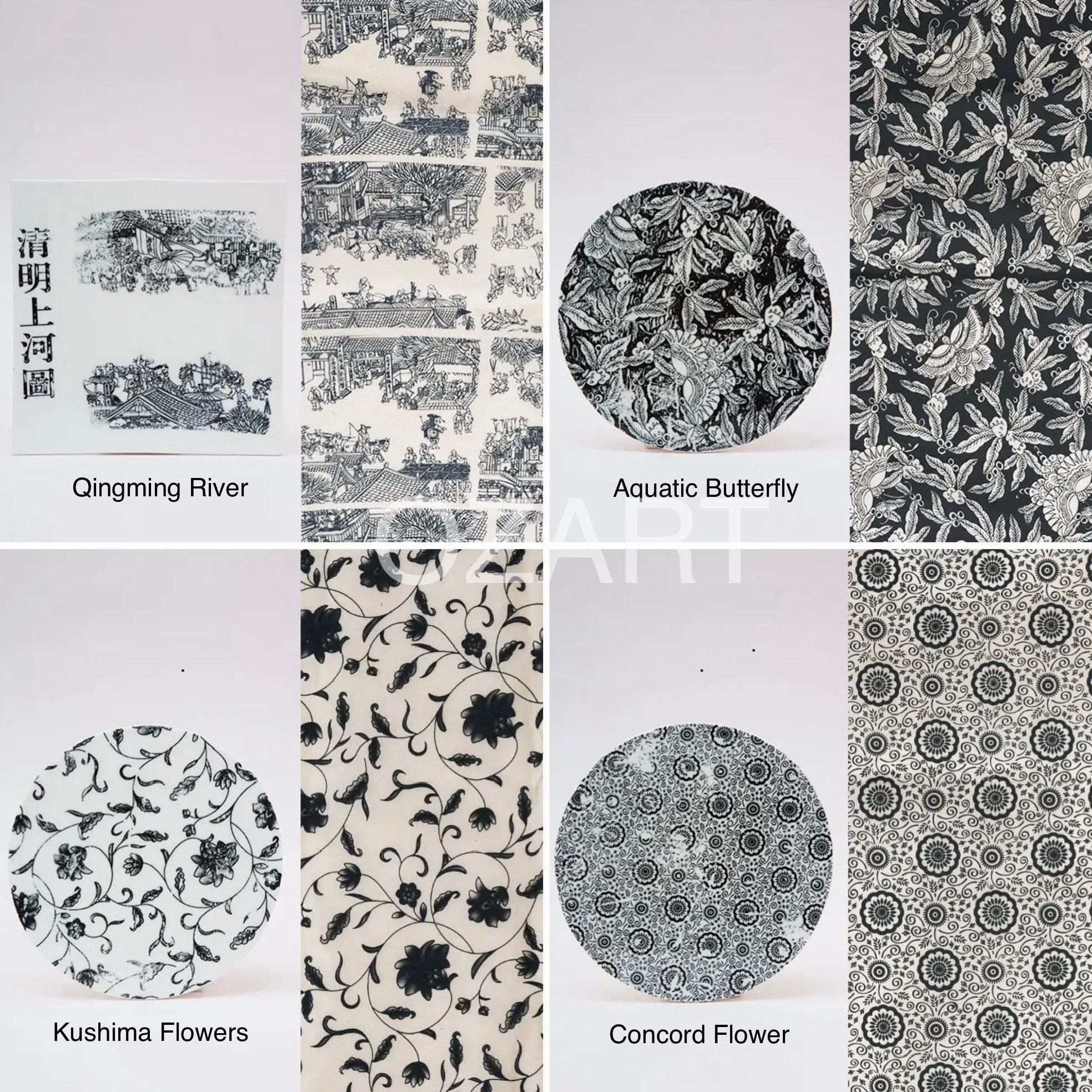 Pottery Ceramics Clay Transfer Paper, Glaze Underglaz Paper, Underglaze ...