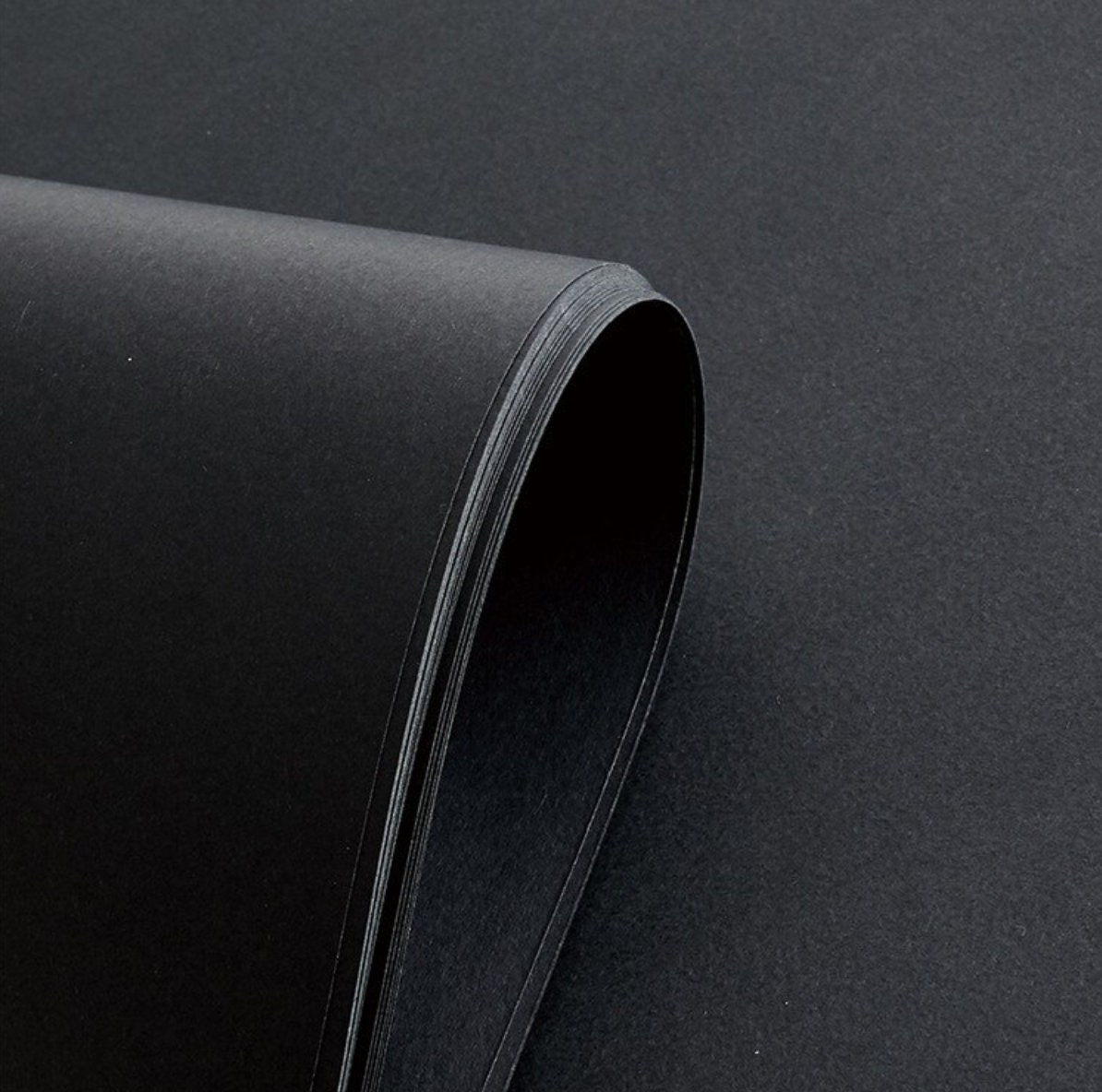 Black Paper A4/A3 ( 50/25 Sheets ), Black Paper for Crafts, Black ...