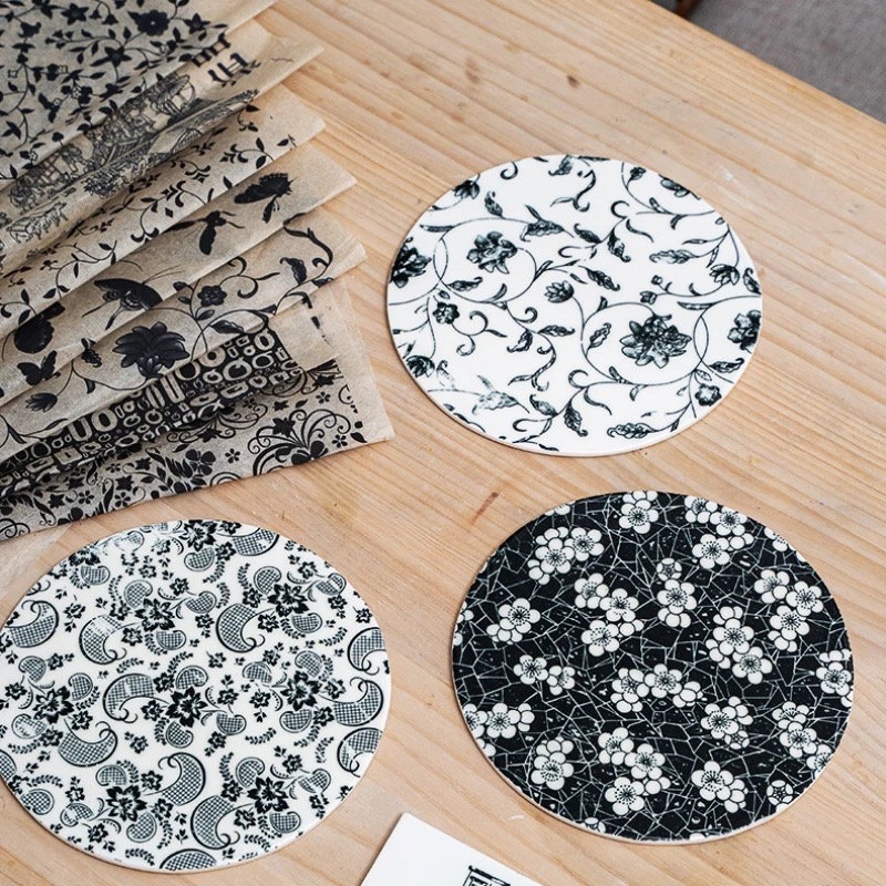 Pottery Ceramics Clay Transfer Paper, Glaze Underglaz Paper, Underglaze ...