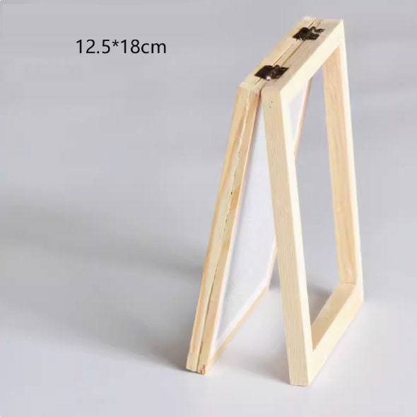 DIY Paper Making Frame, Handcrafted Paper Craft Tool, Homemade Paper ...