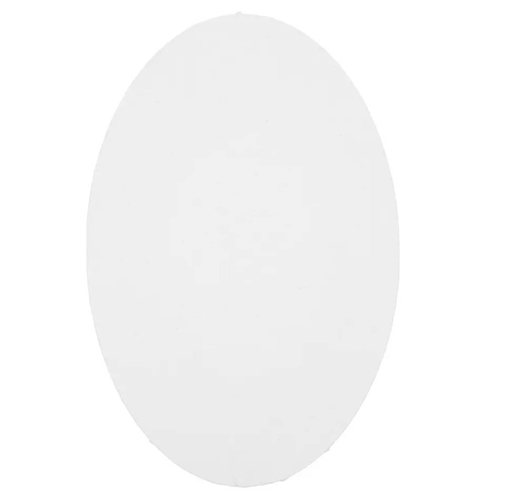 Oval Canvas on Frame, Blank Oval Canvas Wood Board for Painting, Oval ...
