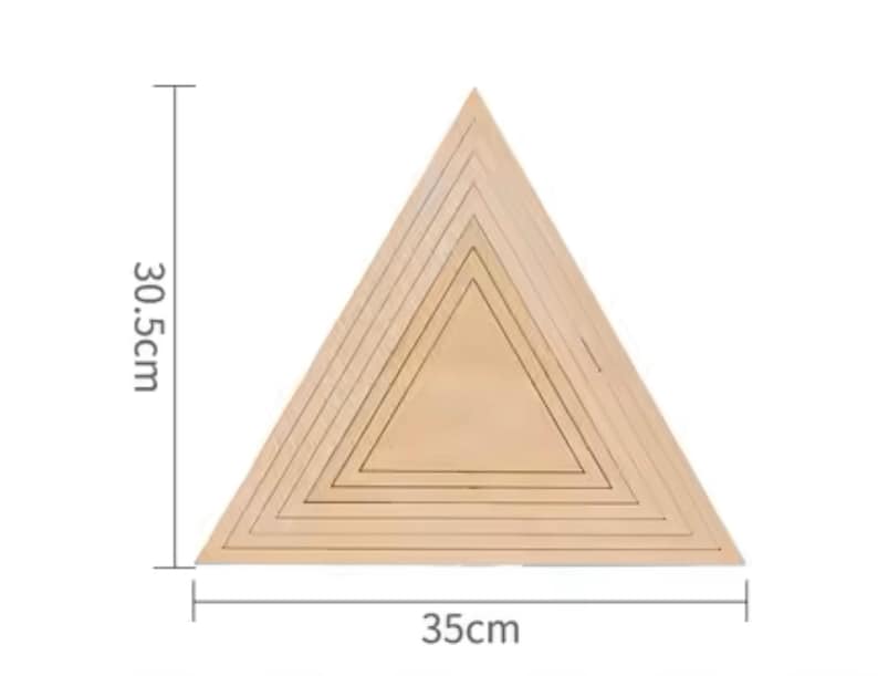 Wooden Concentric Geometry Track Set - DIY Pottery Tools for Ceramic ...