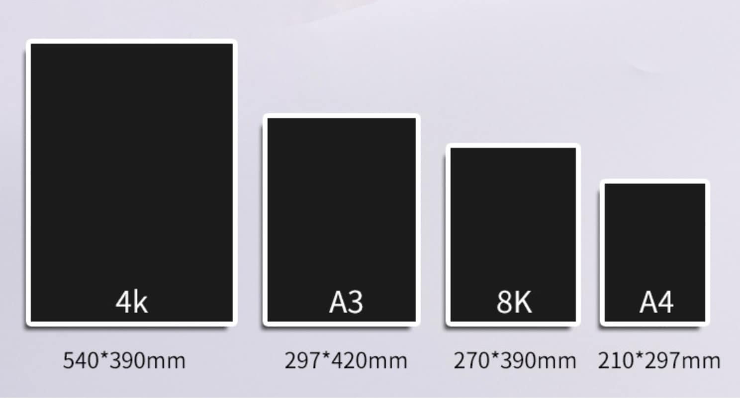 Black Paper A4/A3 ( 50/25 Sheets ), Black Paper for Crafts, Black ...