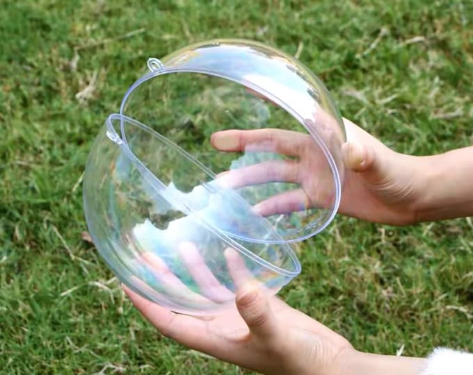 Clear Fillable Hanging Ball (16-20cm): DIY Party & Gift Decor - Etsy Canada
