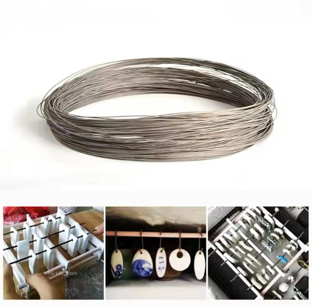1m High-temperature Ceramic Firing Wire, 2/3mm Tungsten Kiln Furniture ...