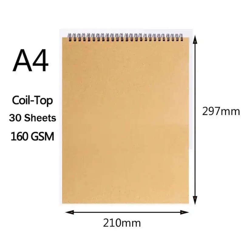 A5/A4 160g Sketchbook for Drawings, Art Sketching Book, Artist Drawing ...