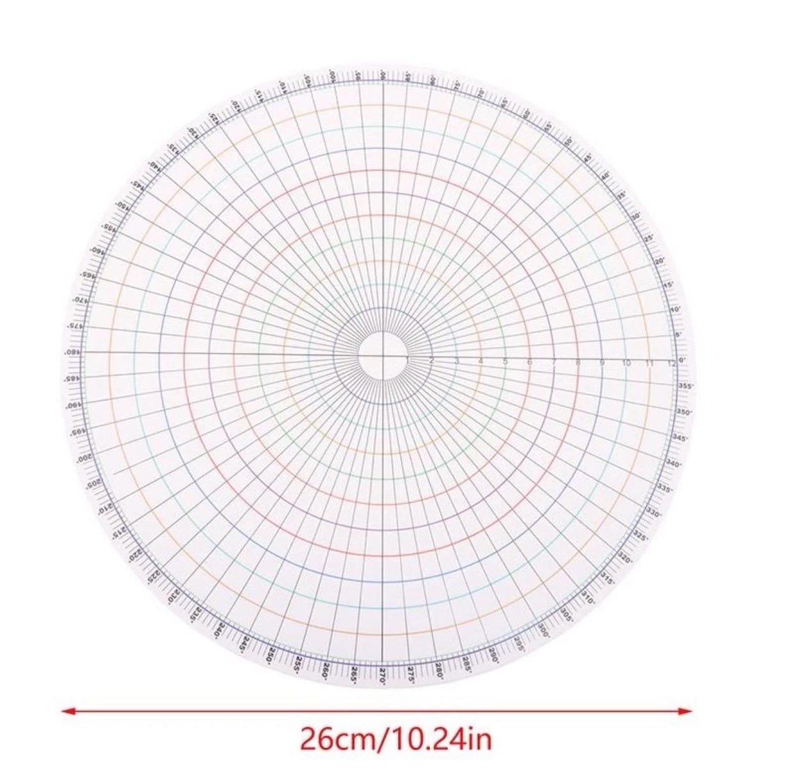 26cm Circle Divider Ceramic Pottery Ruler - Rotary Disc Wheel Trimmer ...