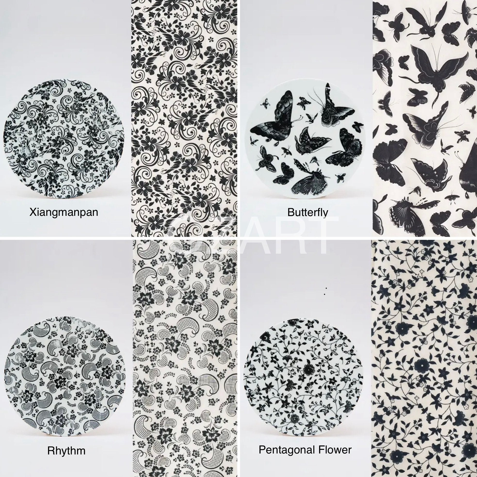 Pottery Ceramics Clay Transfer Paper, Glaze Underglaz Paper, Underglaze ...