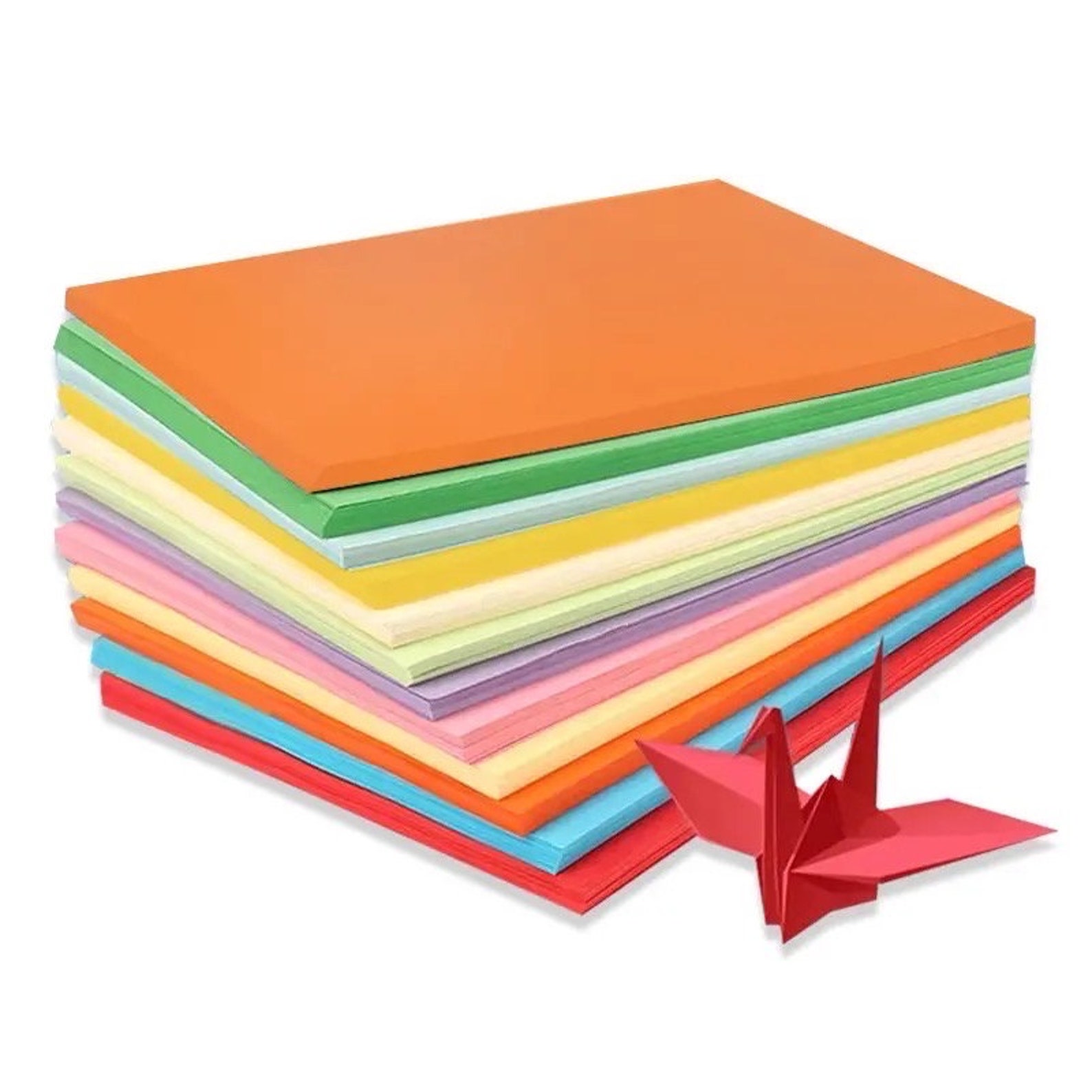 Colored Cardstock A4 100 Sheet Card Stock Paper 70gm for Scrapbooking ...