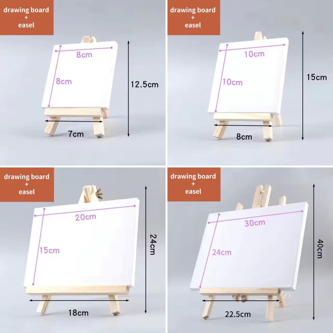 Blank Stretch Canvas, Canvas Frame for Painting, Blank Oil Painting ...