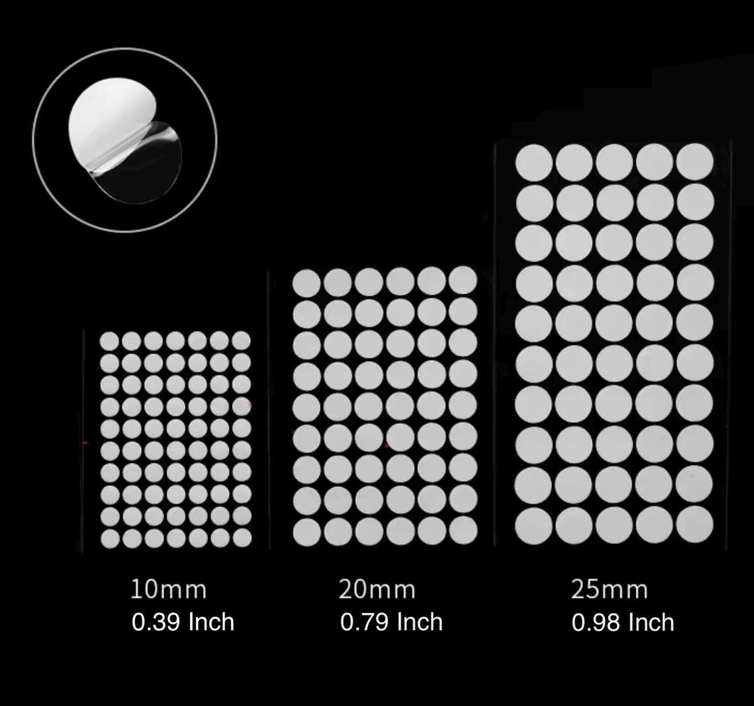 50-100 Pcs Double-sided Sticky Dots Tape, Transparent Glue Dots ...