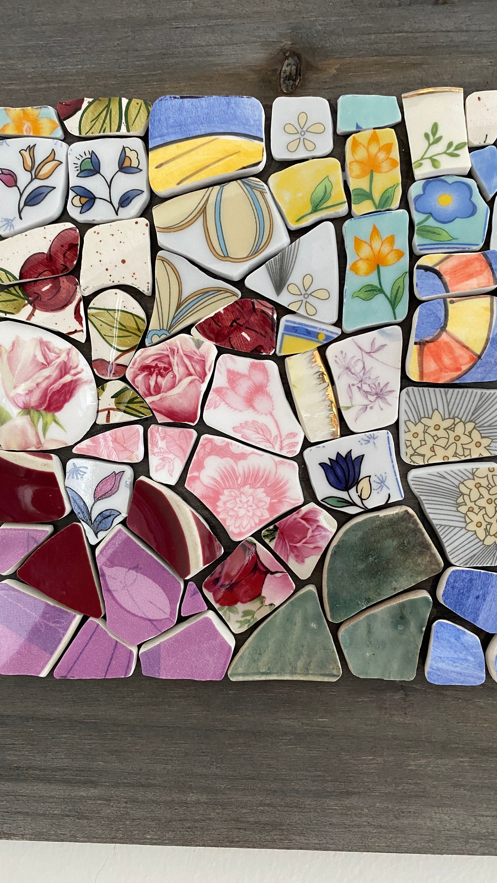 Picassiette Mosaic Wall Hanging, Colorful Design, Home Decoration ...