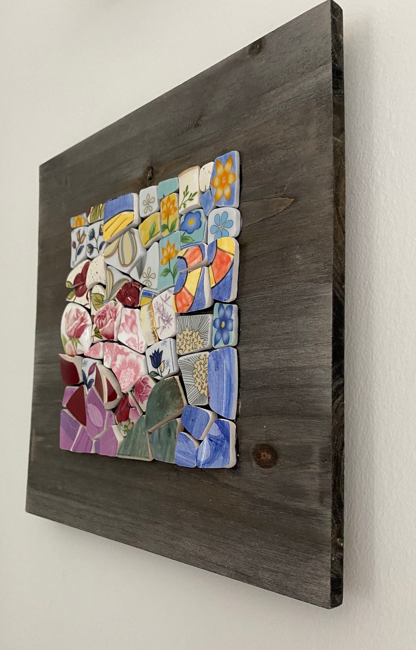 Picassiette Mosaic Wall Hanging, Colorful Design, Home Decoration ...