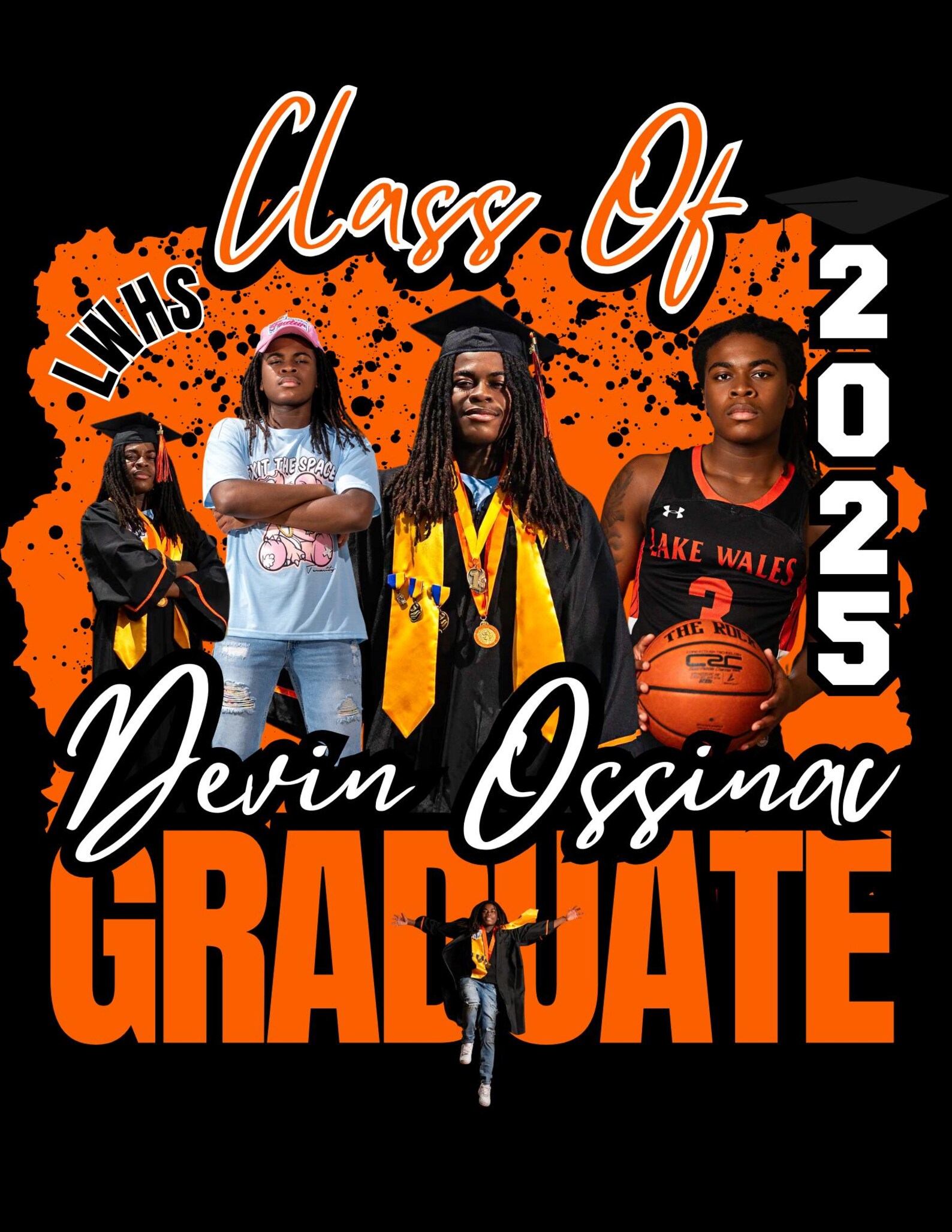Editable Graduation Canva Template | Customizable Graduation Poster - Etsy