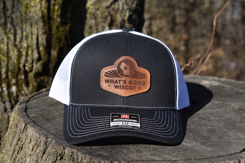 Custom Leather Patch Hats - Etsy