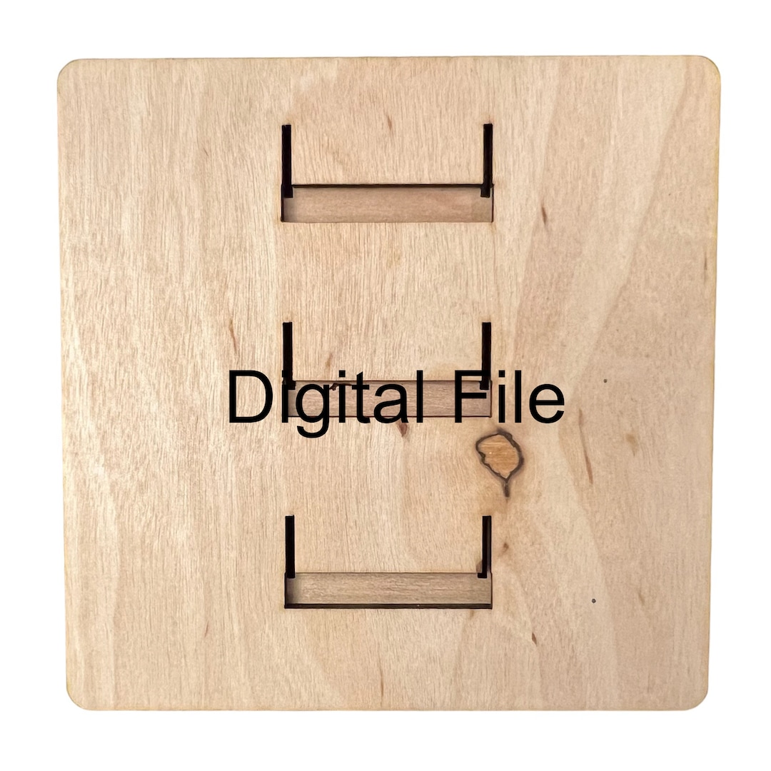 Horizontal Flat Bar Necklace Jig Svg File Xtool F1 - Etsy