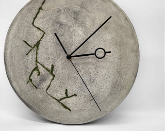 Concrete Clock - Etsy