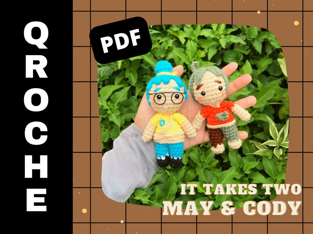 PDF - It Takes Two Handmade Crochet Pattern Doll by Qroche.co ...
